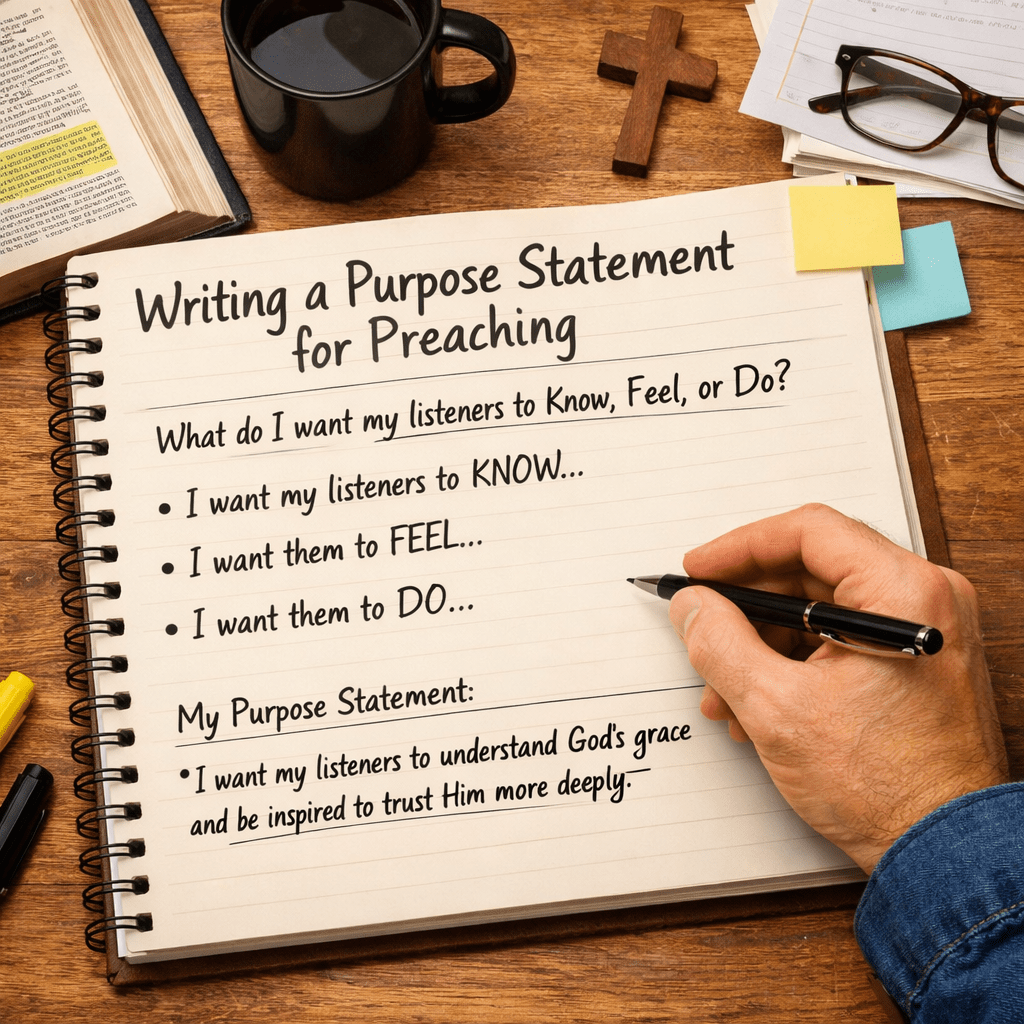 The Skill of Identifying the Main Purpose of a Sermon - Preaching Acts